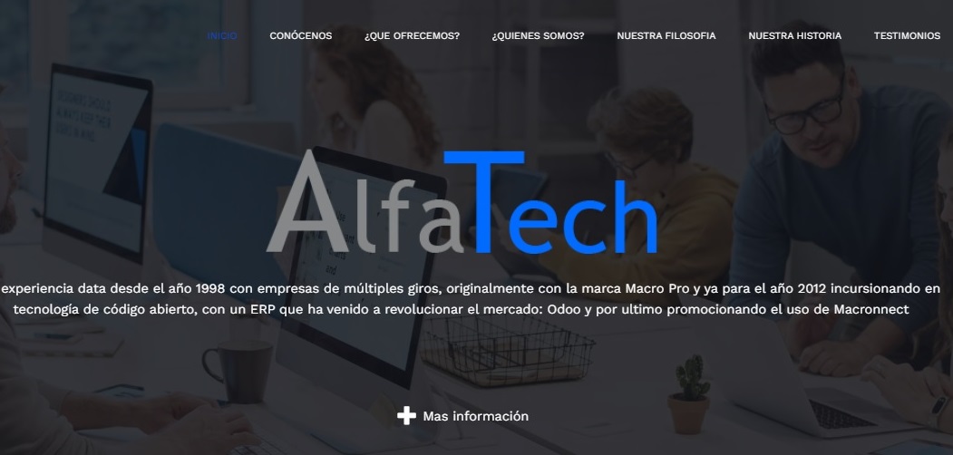 Conócenos - Alfatech